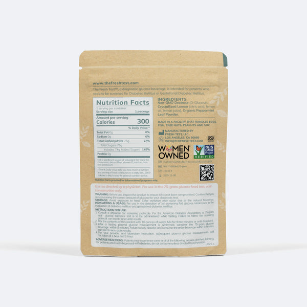 75g Glucose Powder [1 Serving] | The Fresh Test